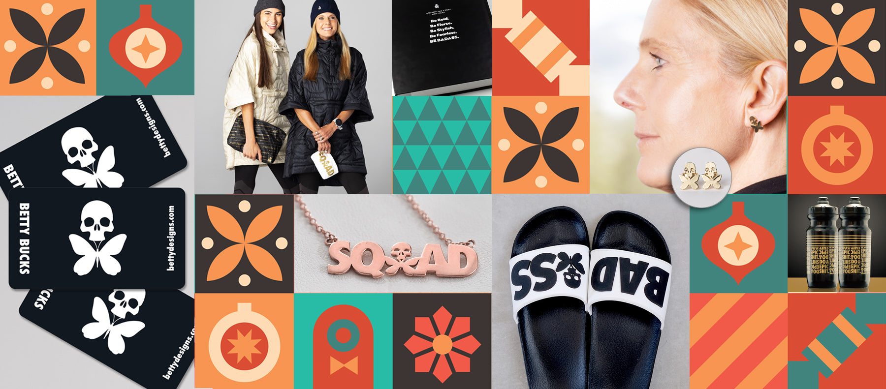 Betty Designs Badass is Beautiful™ Women's Cycle, Tri, Swim, Run ...