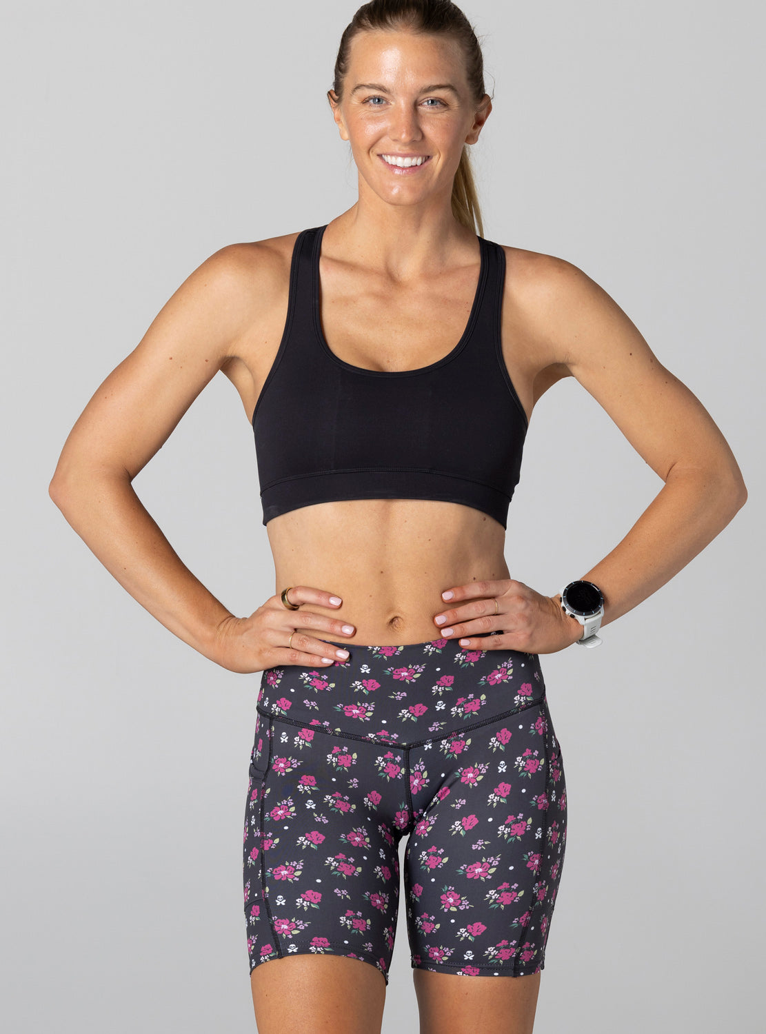 betty designs Womens Garden Party 2.0 Run Short 8" – Betty Designs