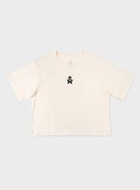 betty designs womens Signature Boxy T Cream – Betty Designs
