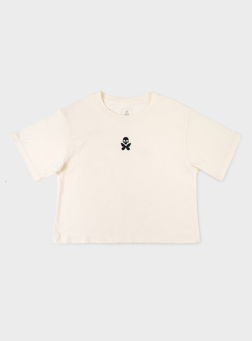 betty designs womens Signature Boxy T Cream – Betty Designs